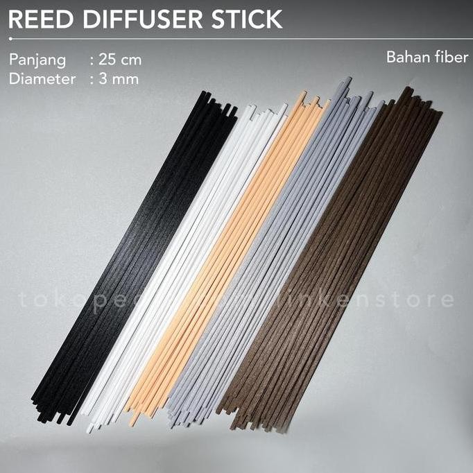 Jual Reed Diffuser Stick / Stik Fiber 25cm x 3mm | Shopee Indonesia