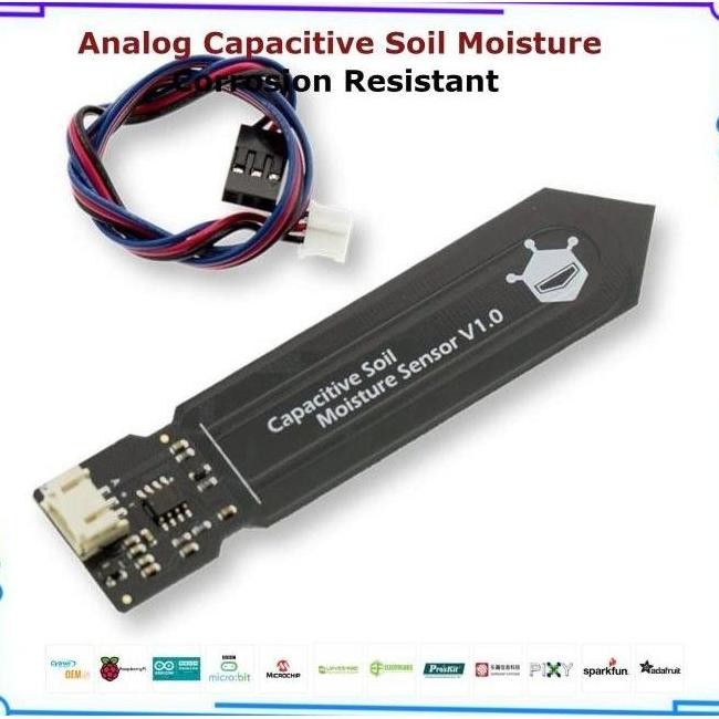 Jual hanya disini] PROMO DFRobot - Analog Capacitive Soil Moisture ...