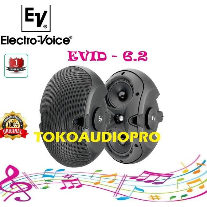 Jual Electro Voice Evid 6.2 Evid-62 Evid6.2 Speaker Pasif New Stok ...