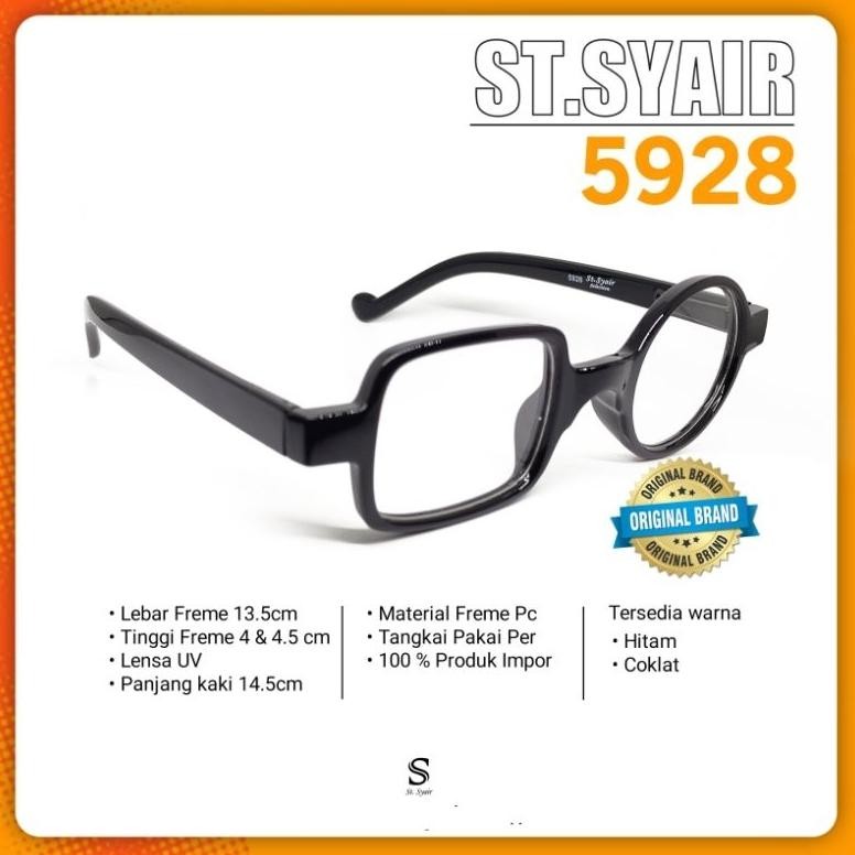 Jual Kacamata minus/plus Bulat tapi Kotak AST | Shopee Indonesia