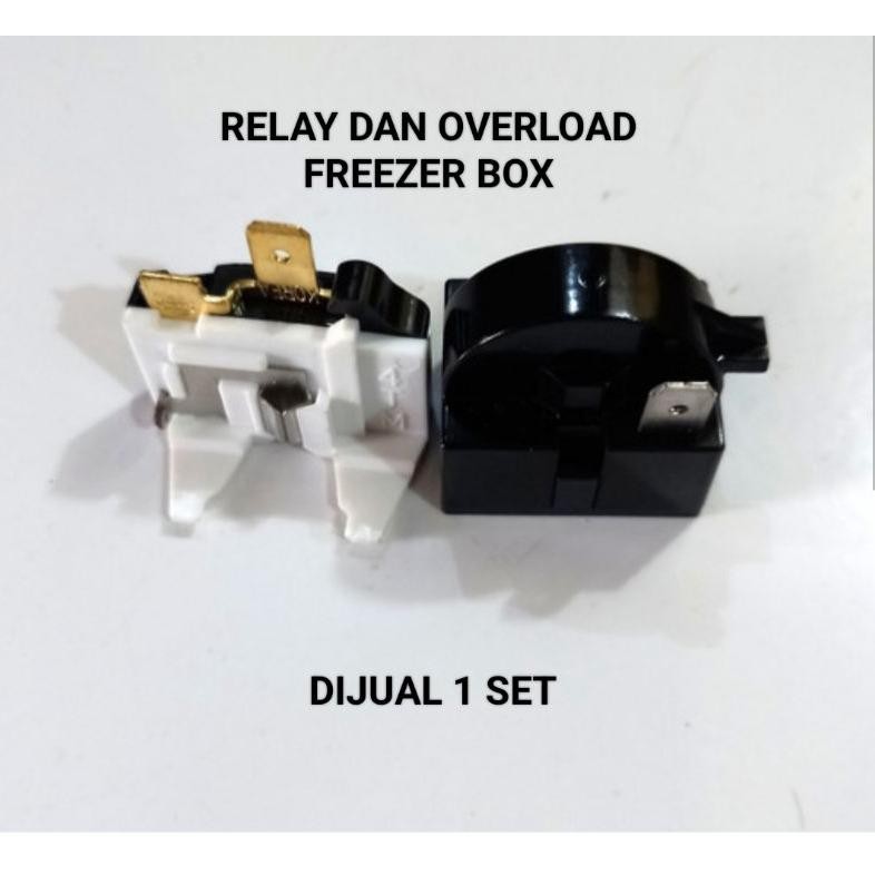 Jual NEW!!! relay PTC overload freezer box modena MD-15 kapasitas 155 L ...