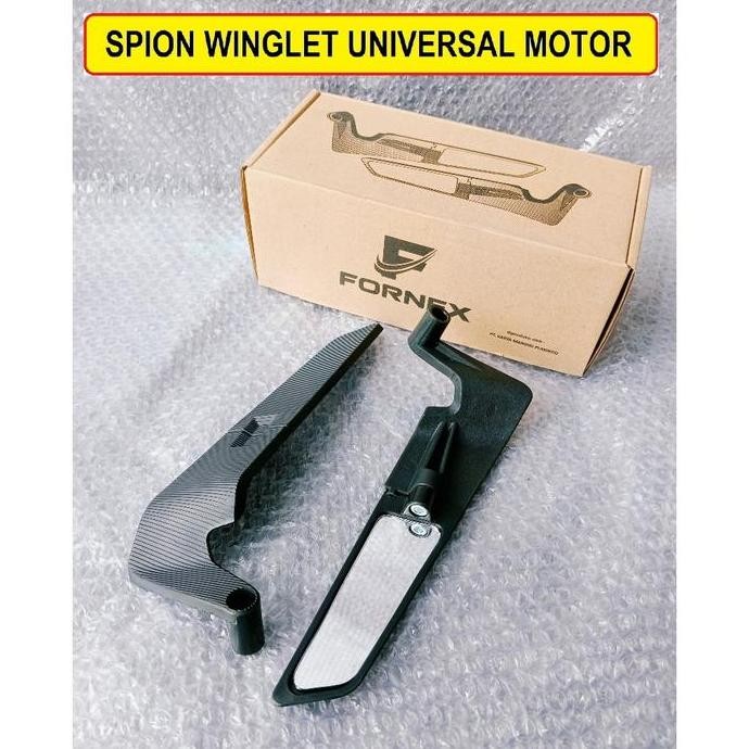Jual Promo FORNEX SPION WINGLET UNIVERSAL MOTOR BEBEK MATIC SPORT BLACK ...
