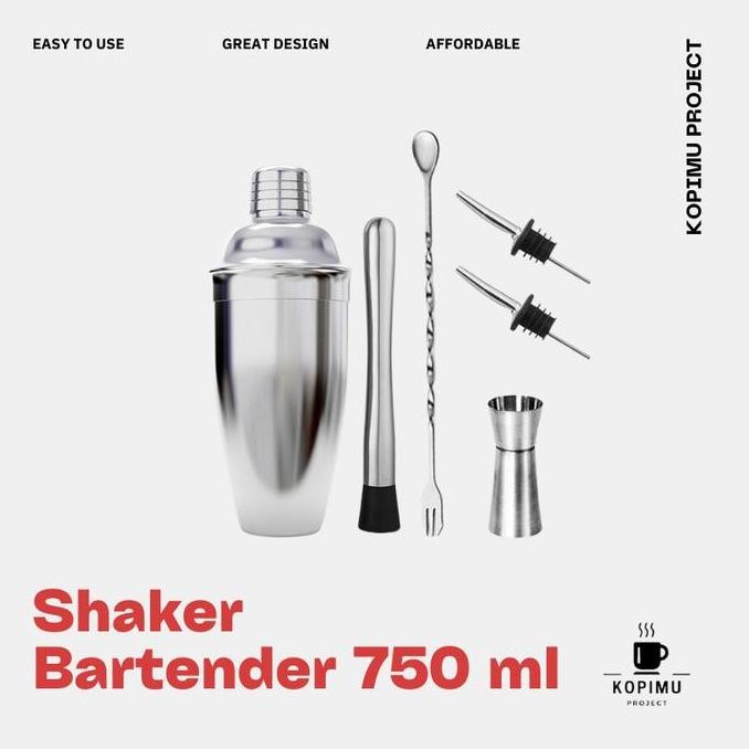 Jual ONE TWO CUPS PAKET SHAKER 2 COCKTAIL/MOCKTAIL/KOPI | 6 IN 1 ...
