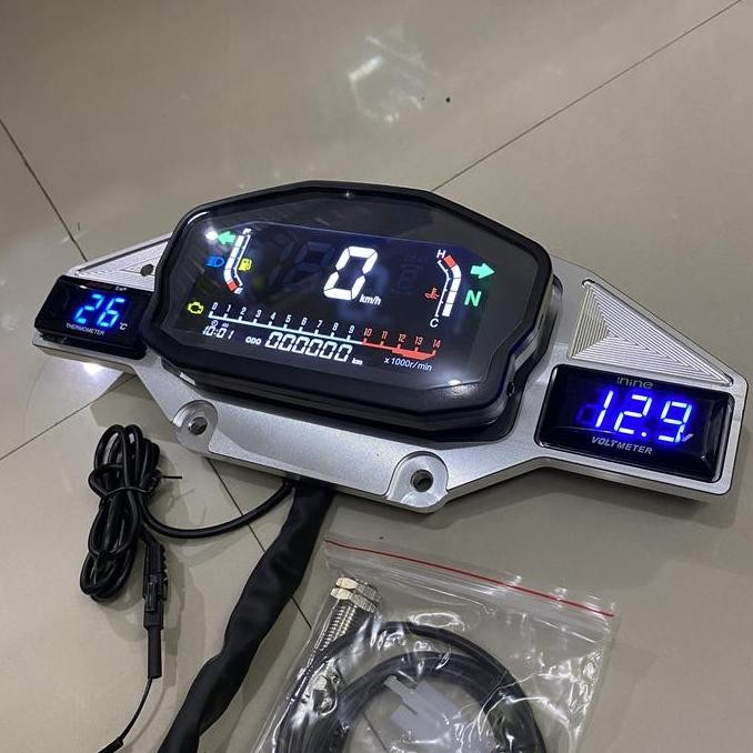 Jual SPEEDOMETER SPEEDO DITAL NINJA RR OLD NEW PNP CNC | Shopee Indonesia