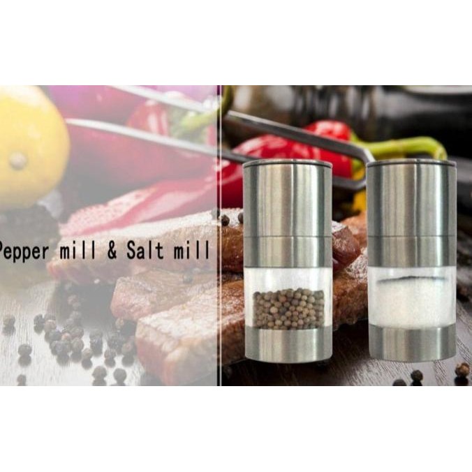 Jual Botol Lada Gilingan Lada Manual Grinder Merica Pepper Garam ...