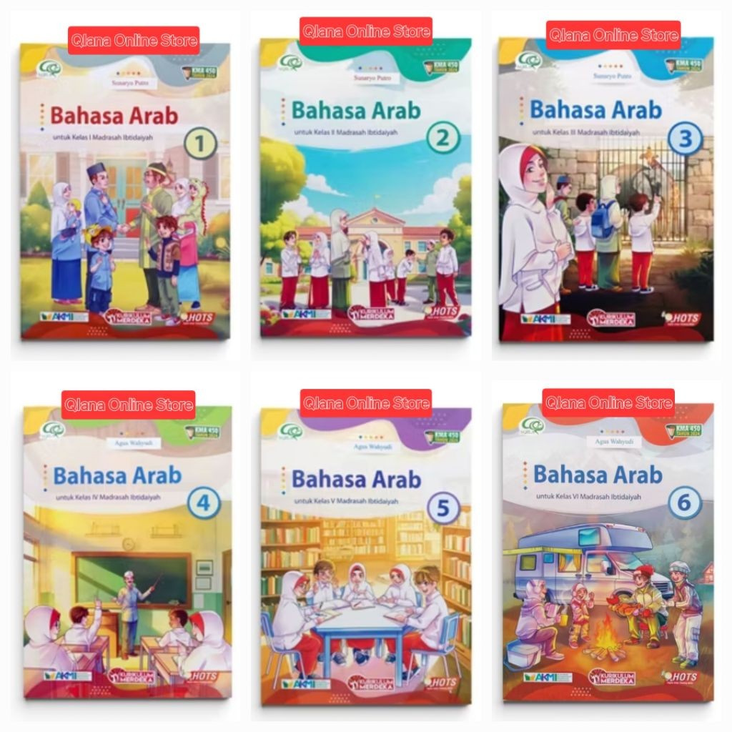Jual BUKU AQILA BAHASA ARAB SD/MI KURIKULUM MERDEKA TIGA SERANGKAI EDISI REVISI TERBARU | Shopee ...