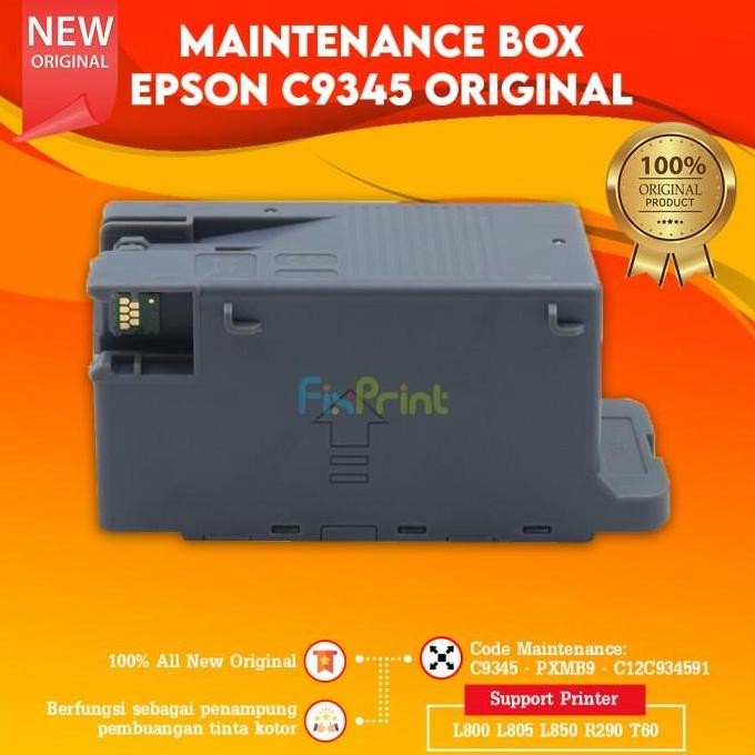 Jual Epson C9345 Maintenance Box Printer Epson Ecotank L8050 L15150 ...