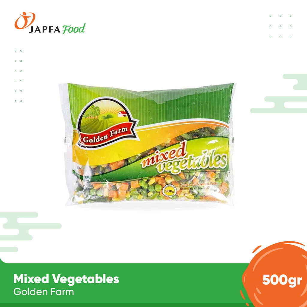 Jual Golden Farm Mixed Vegetables / Campuran Sayuran Beku 500gr ...