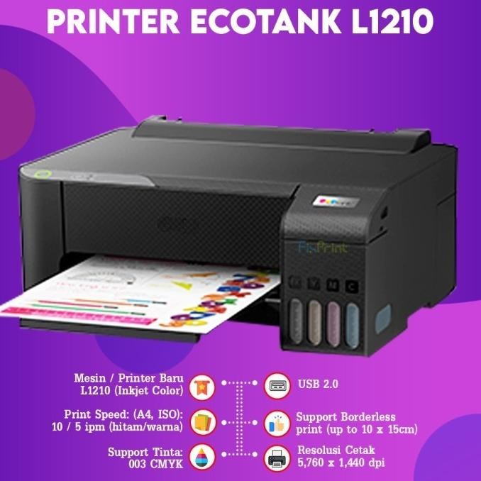 Jual Printer Epson Ecotank L 1210 L1210 New, Pengganti Epson L1110 L ...