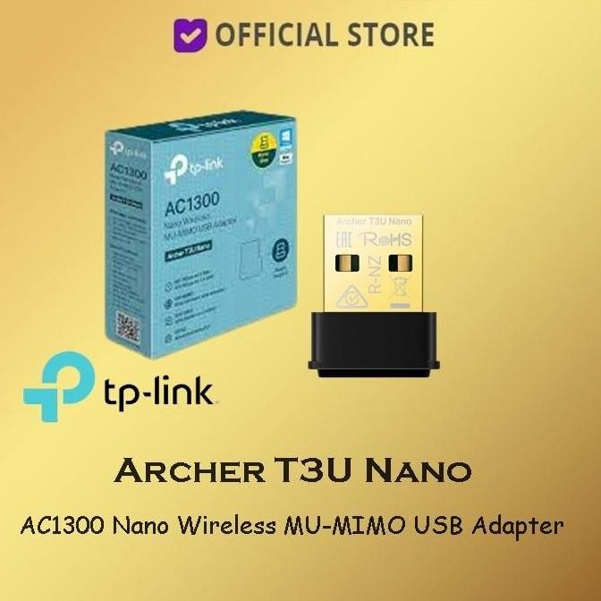 Jual Tp-Link Archer T3U Nano Ac1300 Nano Wireless Mu-Mimo Router ...