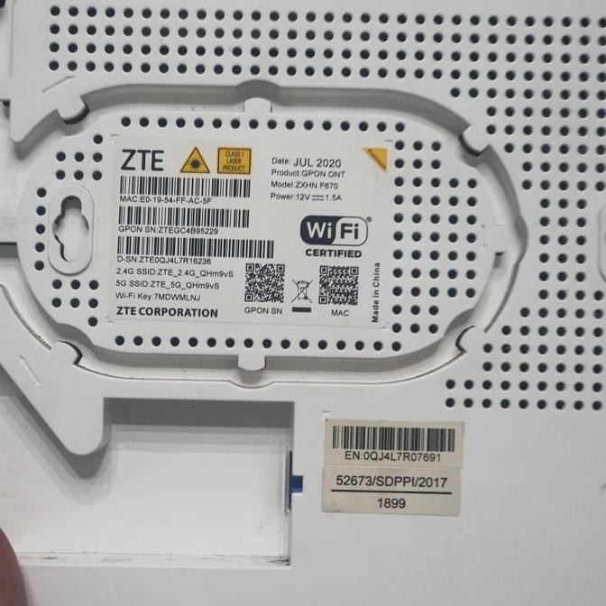 Jual Zte Ont Router Modem Fiberhome F670L 6 Antena New Stok | Shopee ...