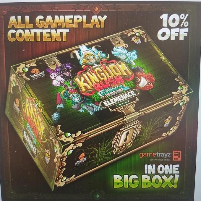 Jual Kingdom Rush Elemental Uprising KS Edition Big Box Hoard Pledge ...