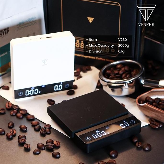Jual HARGA DISC - Vesper premium mini smart coffee scale espresso mode ...