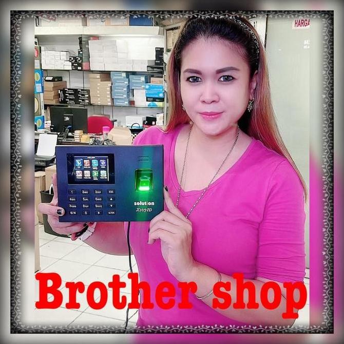 Jual Mesin Absensi Sidik Jari / Finger Print Solution X105-Id | Shopee ...