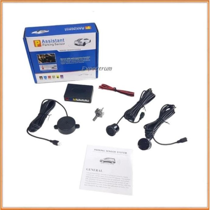 Jual Tersedia Sensor Parkir Mobil / Sensor Mundur Mobil 2 Titik Bunyi ...