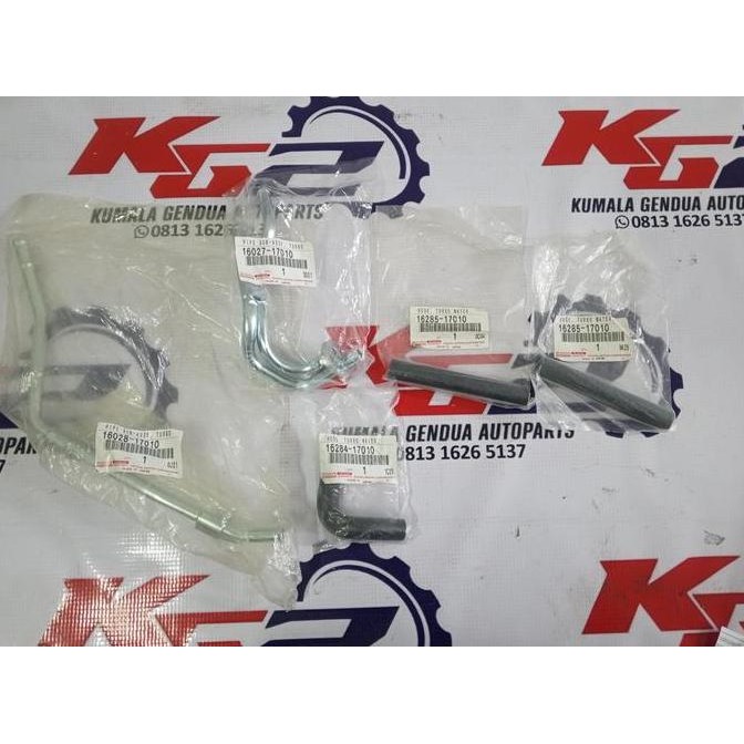 Jual Selang pipa turbo SET Land Cruiser VX80 ORI 16028-17010 16284 ...