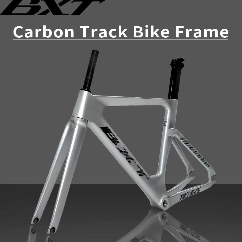 Jual Bxt Carbon Track Frame Carbon Bsa Fiber Racing Tracking Bike ...