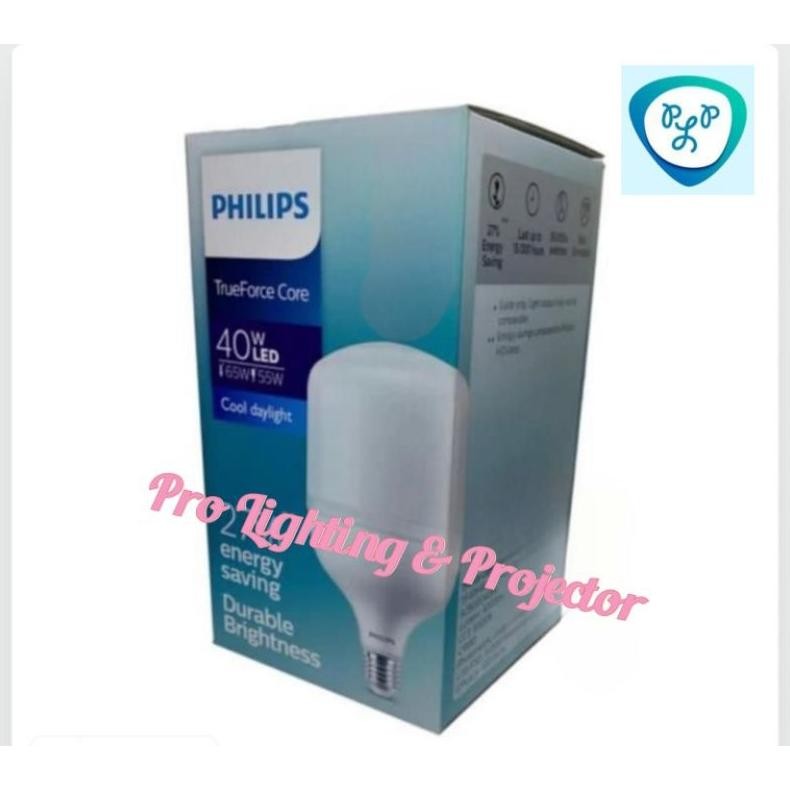 Jual Lampu Led Tforce Trueforce Philips 40 Watt Putih/Cool Daylight (40W 40 W 40Watt) RB11 ...