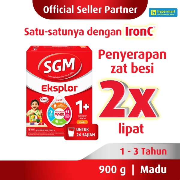 Jual SGM EKSPLOR 1+ MADU 900 GR | Shopee Indonesia