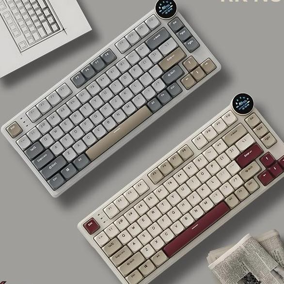 Jual Royal Kludge Rk N80 Low Profile Wireless Mechanical Keyboard With ...