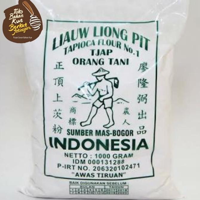 Jual Tepung Tapioka Liaw Liong Pit 1 Kg / Sagu Tani Kartonan ( 10 Pcs ...