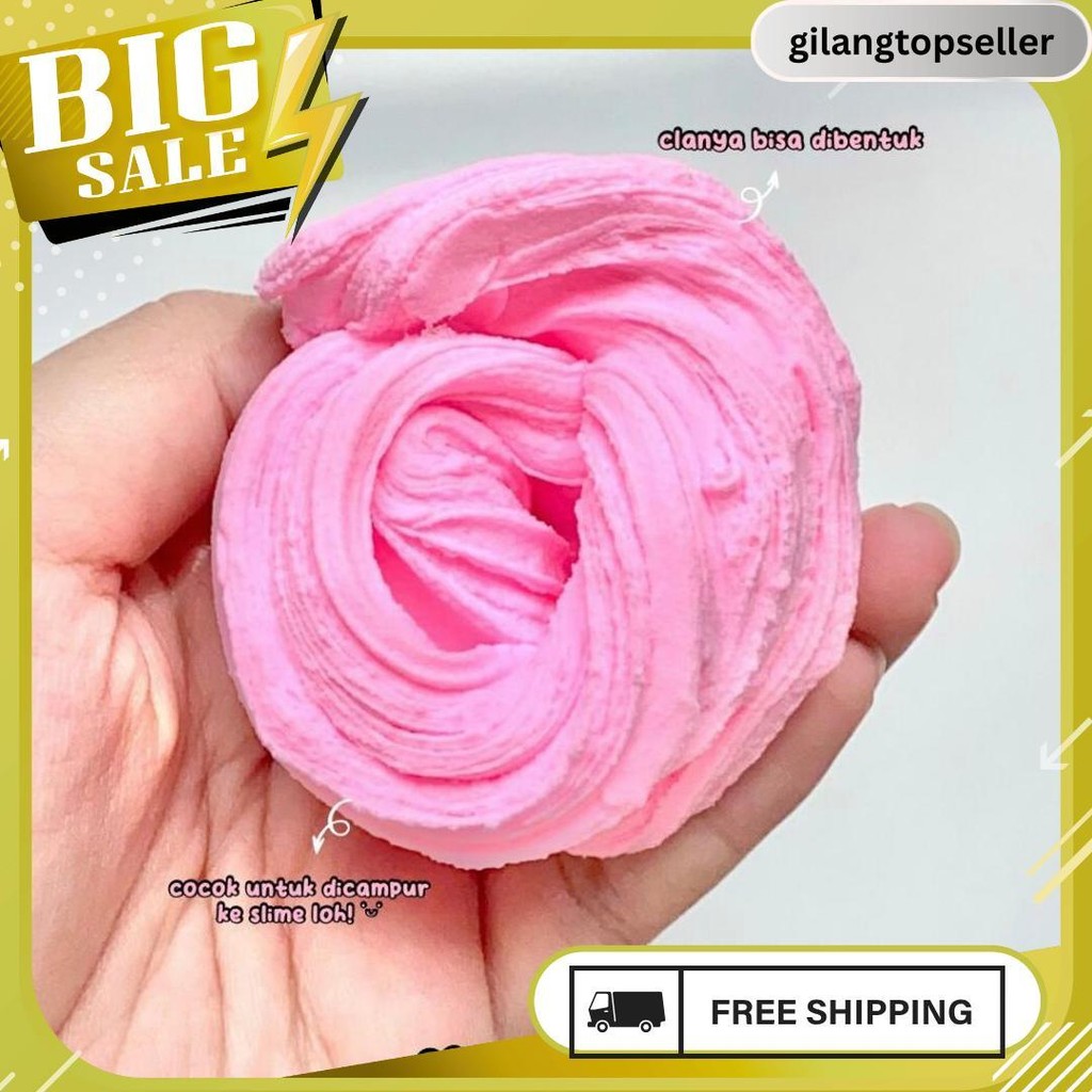 Jual Soft Clay 50 Gram By Slime Bintaro Daiso Iclay Amos Craft || Air ...