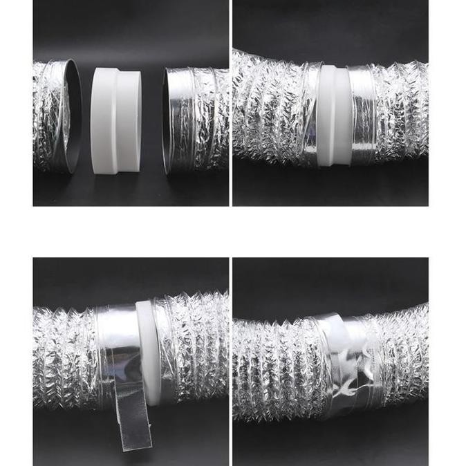 Jual Hose Adapter Duct 80-200Mm Hose Adapter Duct Multi Pipe Reducer ...