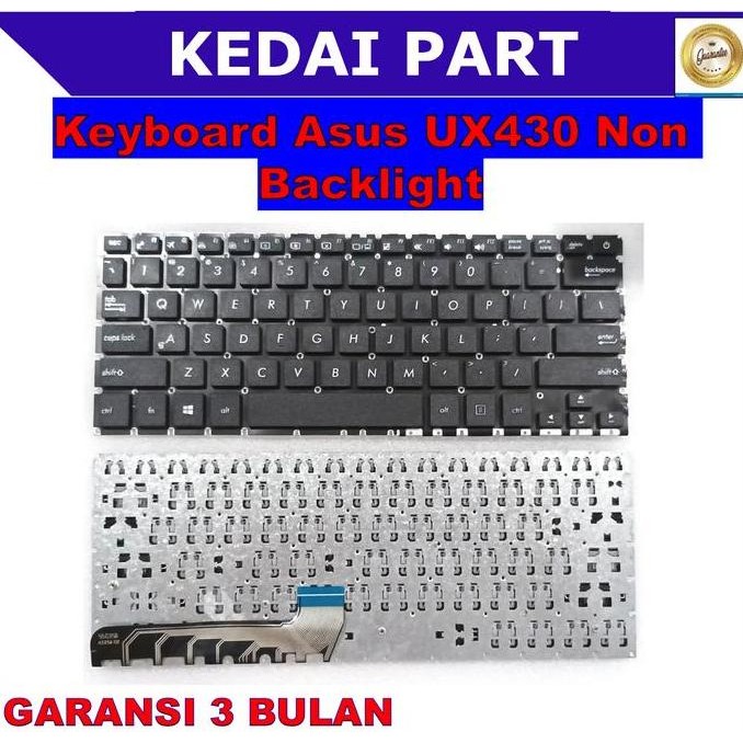 Jual Keyboard Asus Zenbook Ux430 Ux430U Ux430Ua Ux430Uq Non Backlight ...