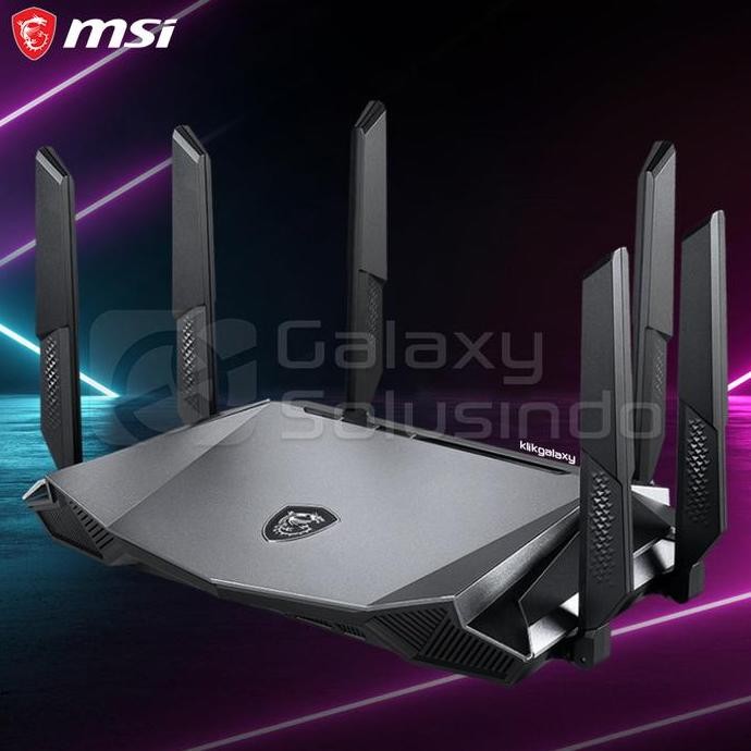 Jual Msi Radix Ax6600 Wifi 6 Tri-Band Gaming Router New Stok | Shopee ...