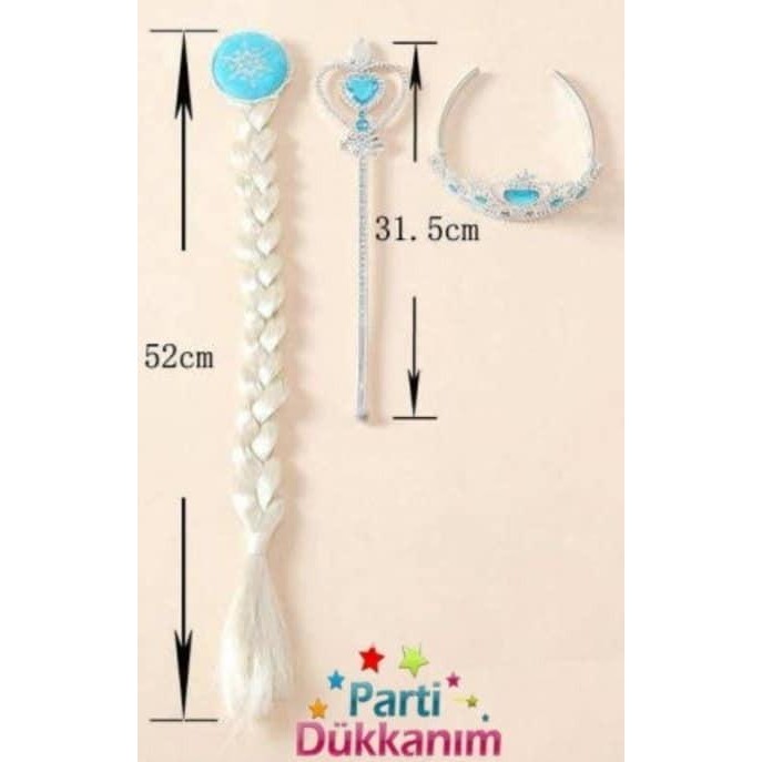 Jual New 100% Originalll 1 Set Paket Lengkap ( Dress Kostum Princess ...