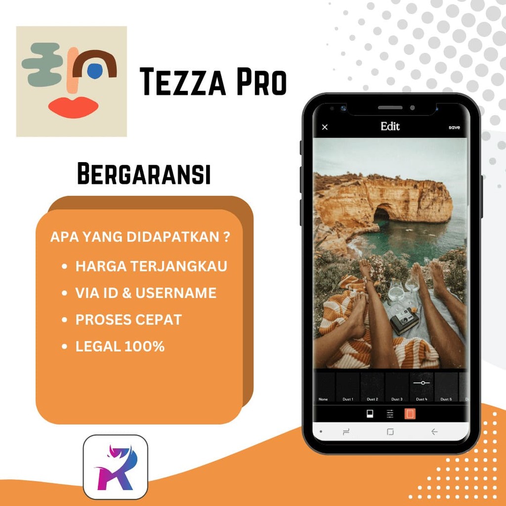 Jual Tezza Pro Fullpack Fillter Photo 1 Tahun Legal Full Garansi (Bisa ...