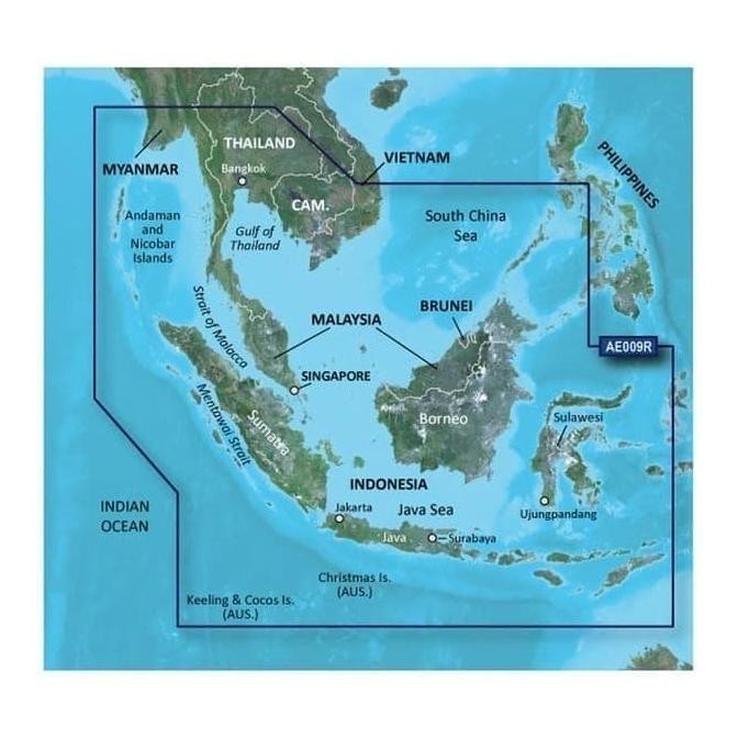 Jual Peta map Bluechart G2 Vision (peta barat) | Shopee Indonesia