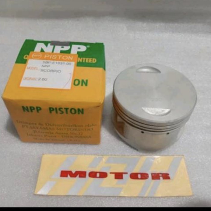 Jual Seher Piston Yamaha Scorpio Npp Oversize Ukuran 200 Barang Langka ...