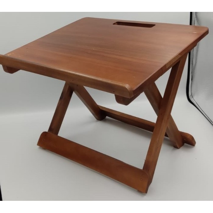 Jual Rahel Meja Lipat Miring Meja Ngaji Rehal Al Qur'An Miring Plitur ...