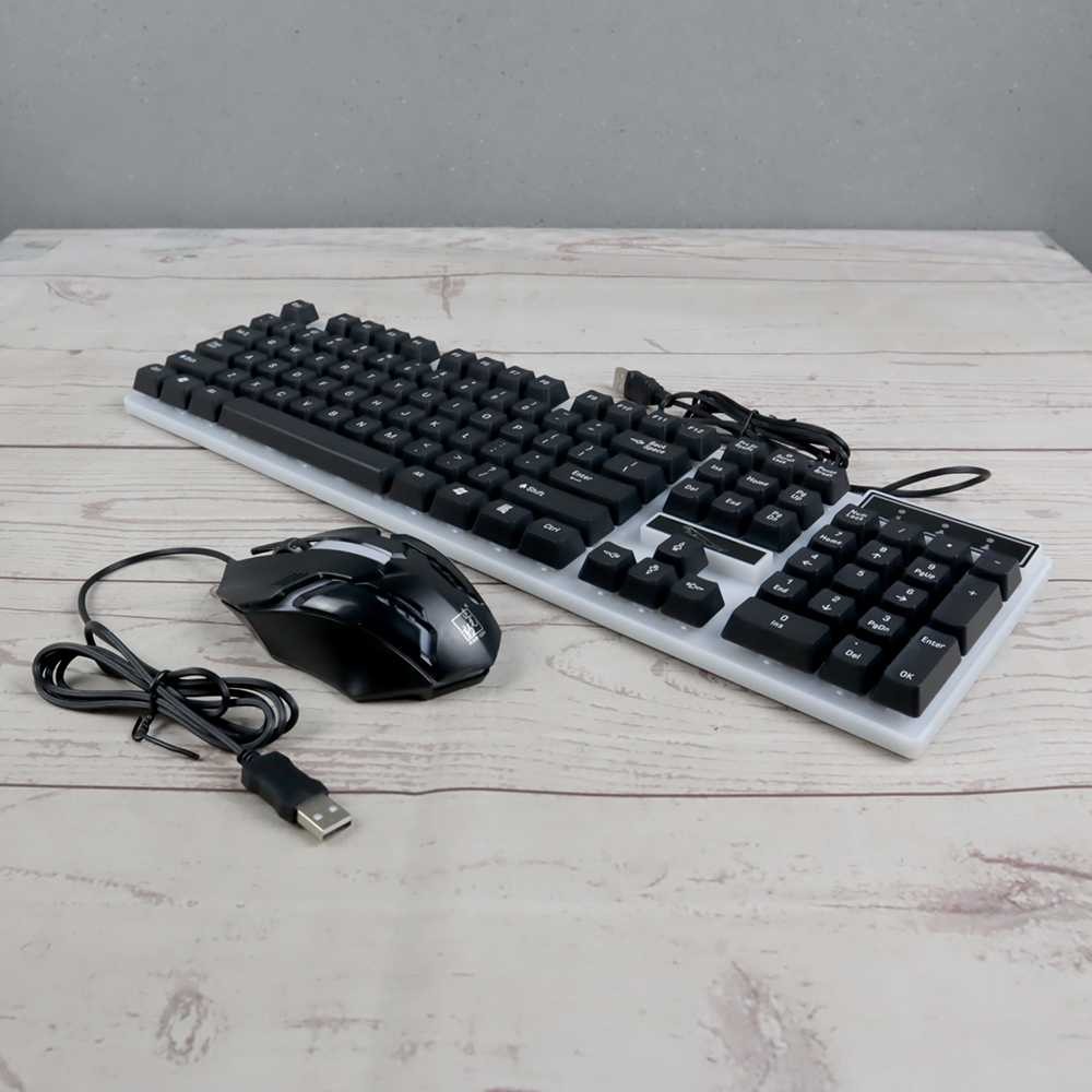 Jual ZHUIGUANGBAO Combo Gaming Keyboard RGB Mechanical Feel with Mouse ...