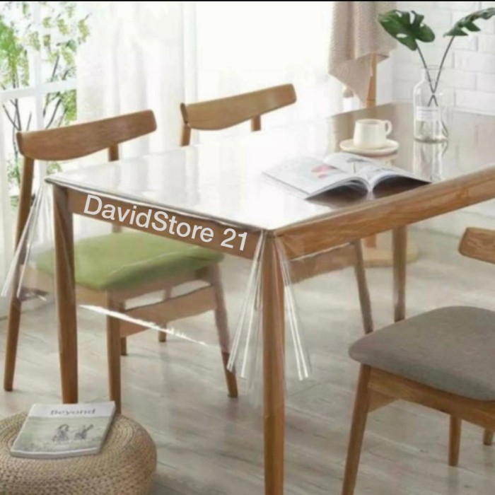 Jual PENAWARAN SPESIAL TAPLAK MEJA MAKAN/PLASTIK MIKA BENING UKURAN 150 X 137CM KLF69 | Shopee ...