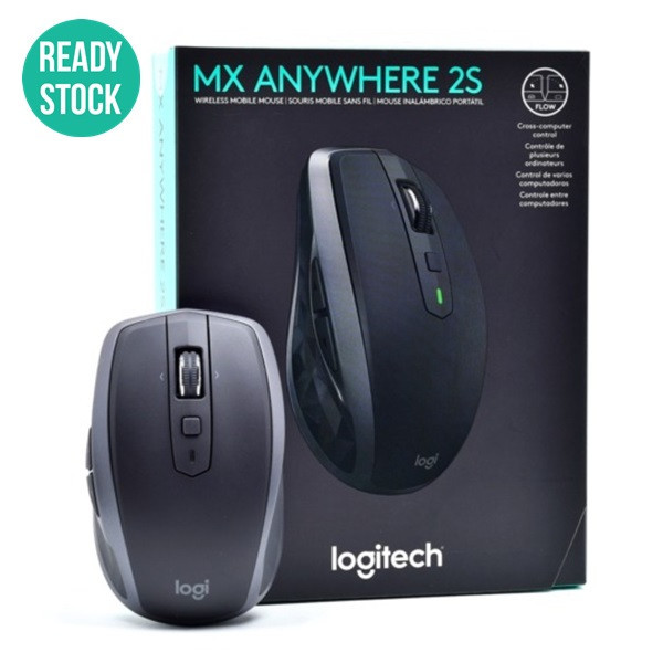 Jual Logitech Mx Anywhere 2S Wireless Mobile Mouse Unit Baru/Segel - Garansi Resmi | Shopee ...