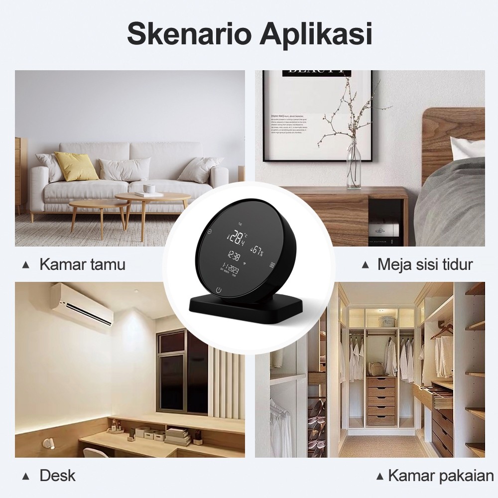 Jual AVATTO Tuya WiFi IR Remote Control dengan Sensor Suhu dan ...