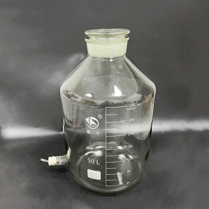 Jual SHUNIU LABORATORY ASPIRATOR BOTTLE 30000MLWIDE MOUTHCLEAR WITH ...