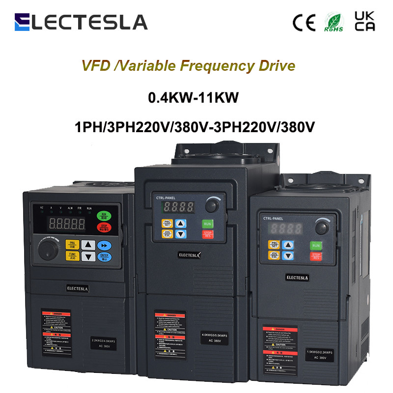 Jual ES-F300 Mini VFD Variable Frequency AC Drive Converter for Motor Speed Control Inverter ...