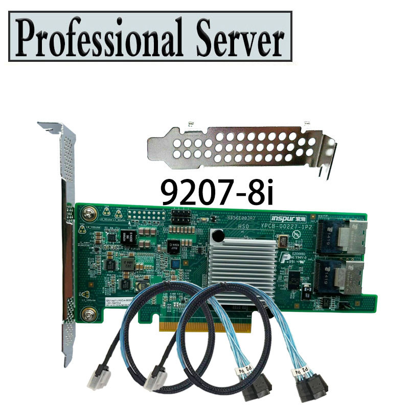 Jual ADTNETWORK INSPUR 9207-8i 6Gbps HBA LSI FW:P20 IT Mode ZFS FreeNAS unRAID 2* SFF-8087 SATA ...