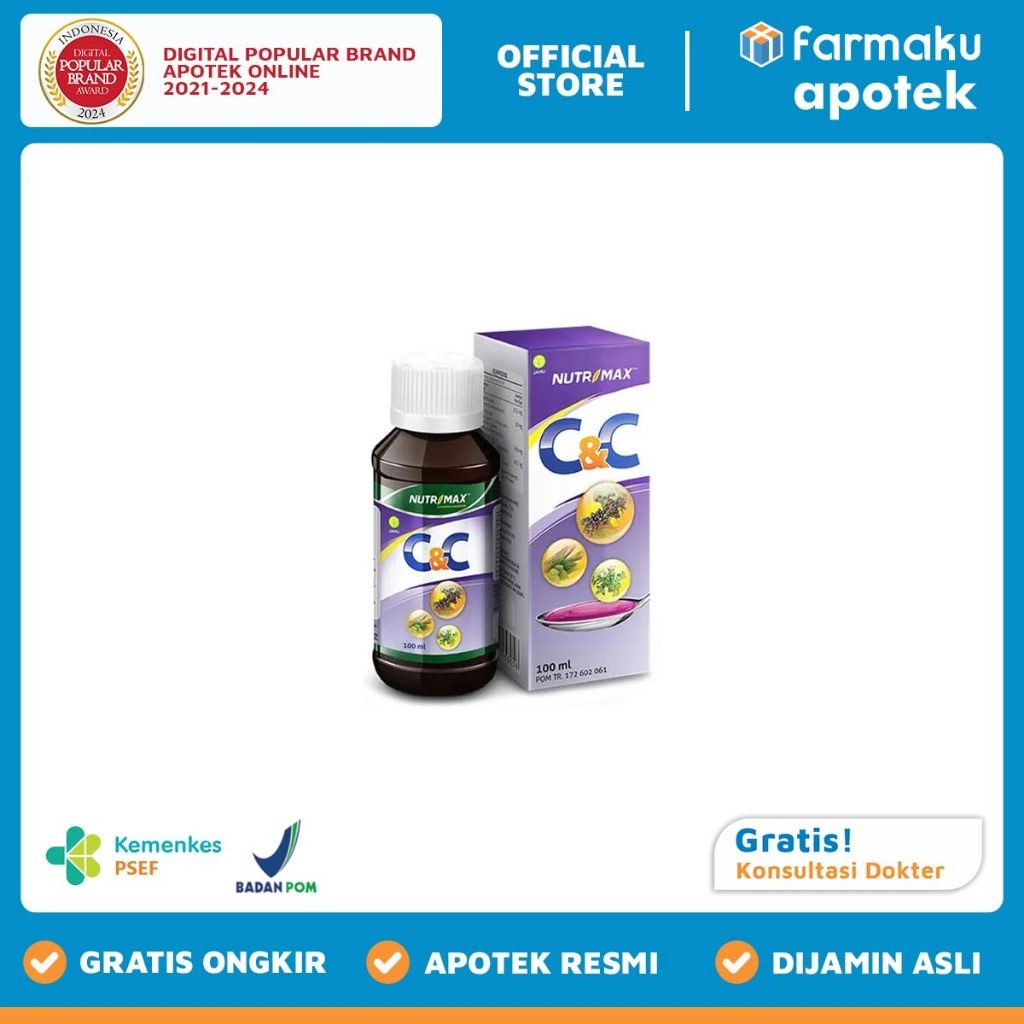 Jual Nutrimax C & C Syrup 100 ml - BIN | Shopee Indonesia