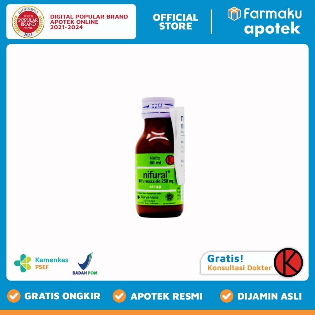 Jual Nifural Syrup 60 ml - BIN | Shopee Indonesia