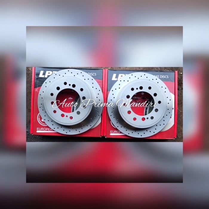 Jual Rotor discbrake belakang LPB fortuner trd gr vrz srz drilled ...