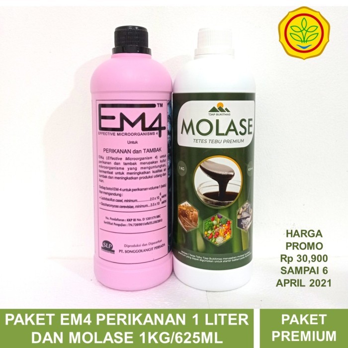 Jual Jual [READY] PAKET PREMIUM 1 BOTOL EM4 PERIKANAN 1 LITER DAN 1 ...