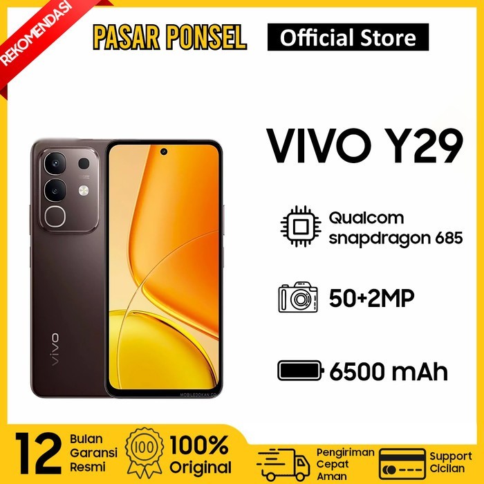Jual VIVO Y29 8/256 GB 4G GARANSI RESMI TERMURAH | Shopee Indonesia