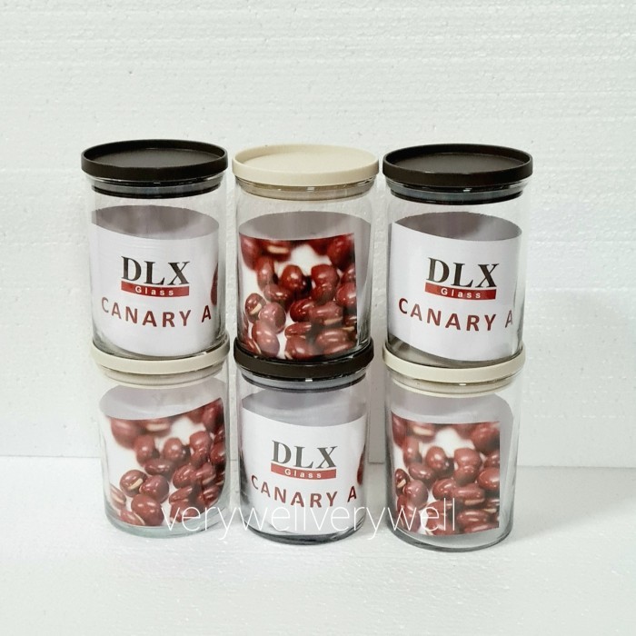 Jual TOPLES KACA BULAT CANARY A KEDAP UDARA 710ML ( 6 PCS) | Shopee Indonesia