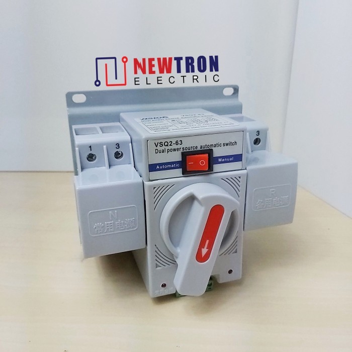 Jual ATS 63A 2P Automatic Transfer Switch Otomatis PLN Genset Vision | Shopee Indonesia