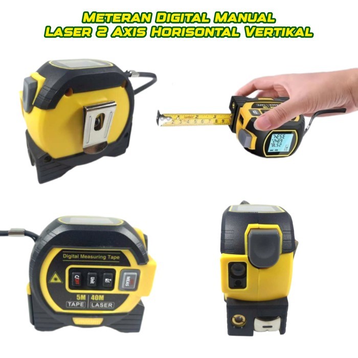 Jual Meteran Laser Level Pointer Waterpass Leveling Water Pass Meter ...