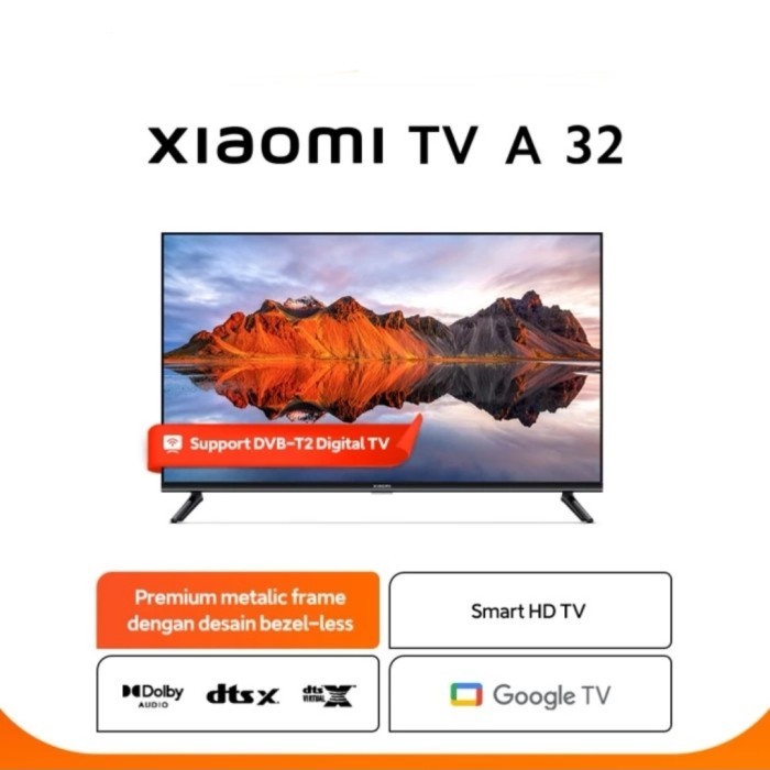 Jual Xiaomi Tv A2 32 Inch Smart Android Tv Digital Dvbt2 Hd Original ...